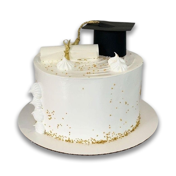 Elegant Graduation Cake - Holame Cakes