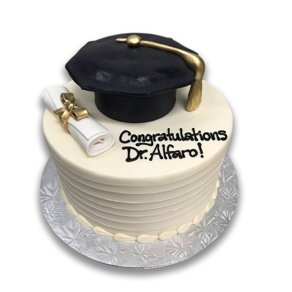 Doctoral Graduation Cake - Holame Cakes